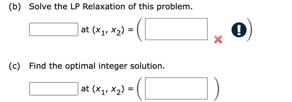 Solved Consider The Following All Integer Linear Program 