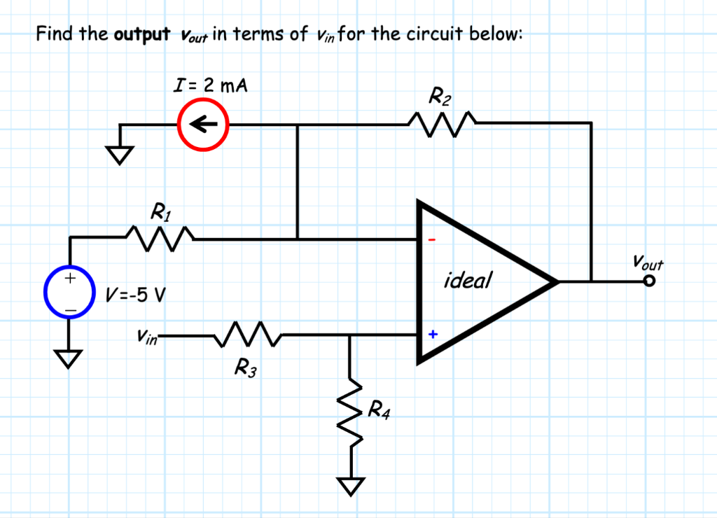 Solved Find the output vout in terms of Vnfor the circuit | Chegg.com