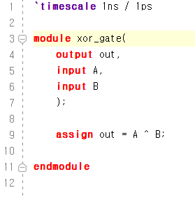 Solved 1 "timescale ins / lps N 3 3 4 module and_gatel | Chegg.com