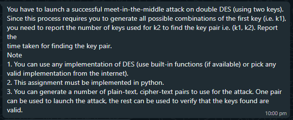 Solved You have to launch a successful meet-in-the-middle | Chegg.com