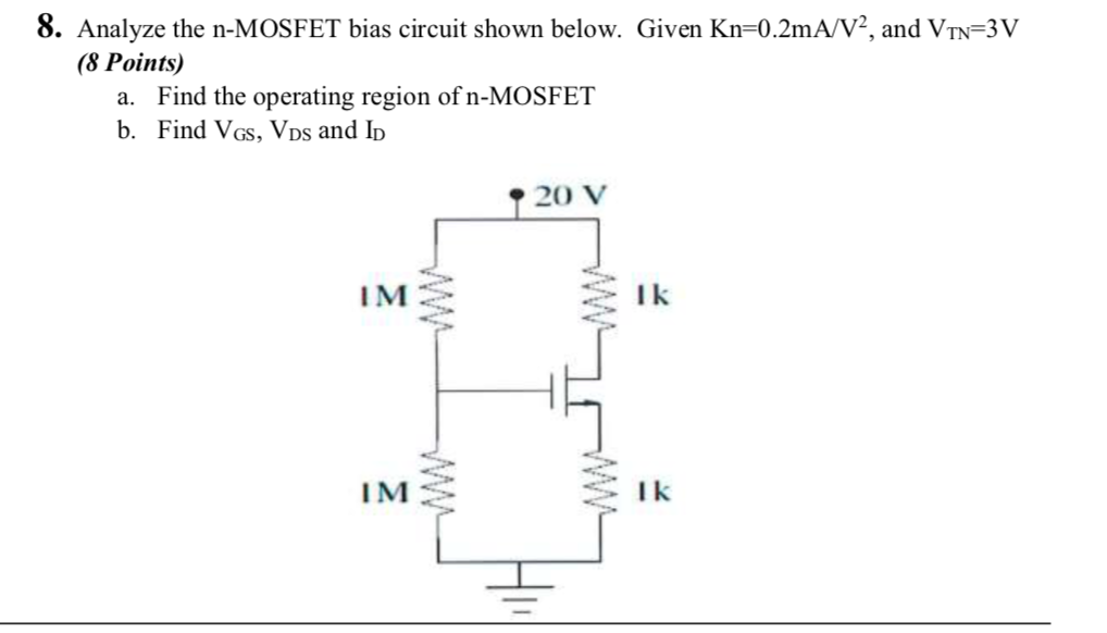 Solved MICROELECTRONICS QUESTION, STRICTLY ANSWER IN 30 MIN | Chegg.com