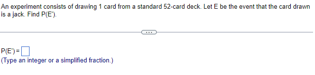 Solved An experiment consists of drawing 1 card from a | Chegg.com