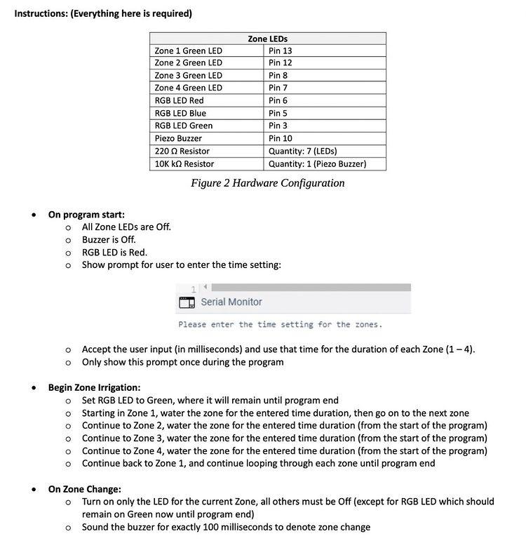 Solved Program Description: You will use Tinkercad to write | Chegg.com