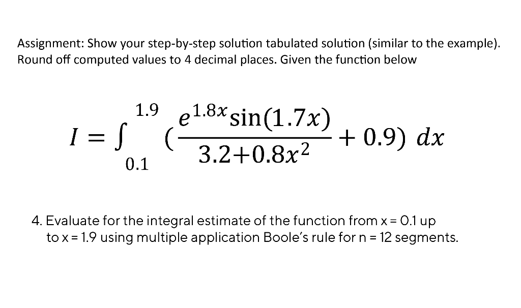 Solved Assignment: Show your step-by-step solution tabulated | Chegg.com