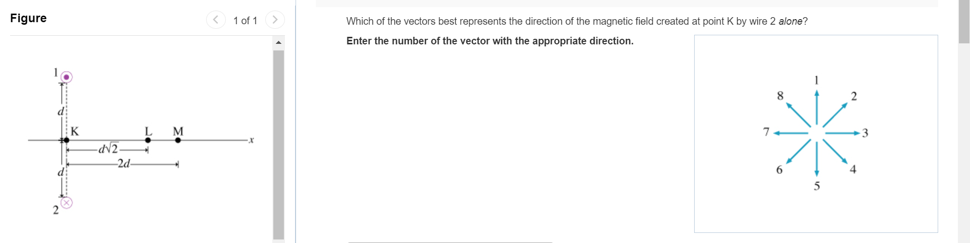 Solved Calculate the magnetic field due to a set of two | Chegg.com