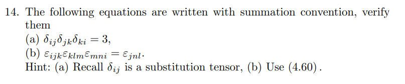 Solved 14. The following equations are written with | Chegg.com