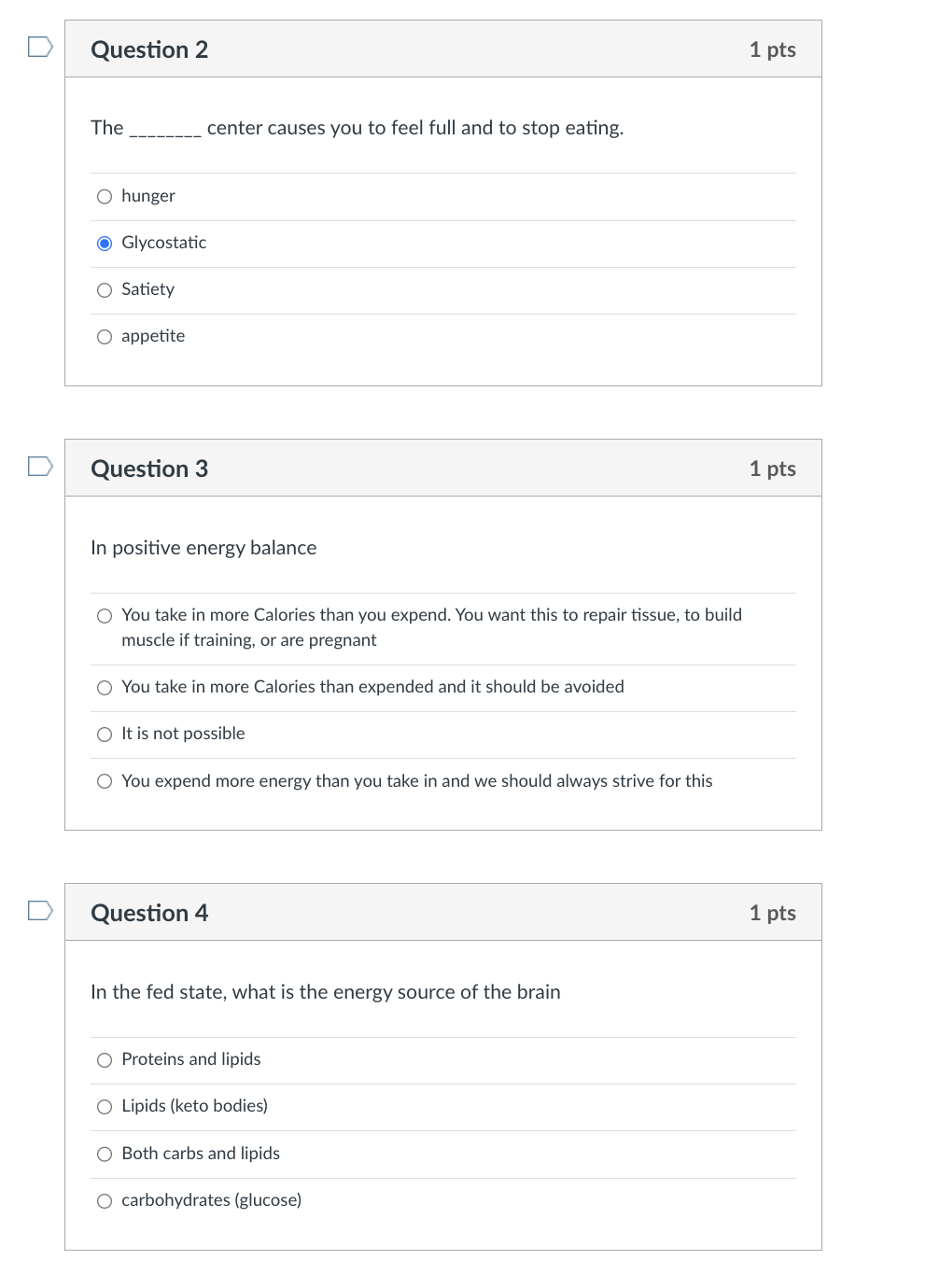 Solved Question 67 1 pts To be (at a minimum) a complete | Chegg.com