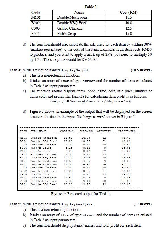 Solved Write A Complete C Program The Program Uses 2865