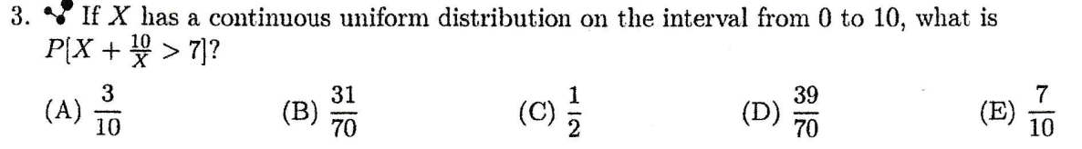 Solved If X has a continuous uniform distribution on the | Chegg.com