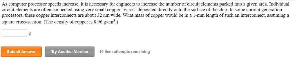 Solved As computer processor speeds increase, it is | Chegg.com