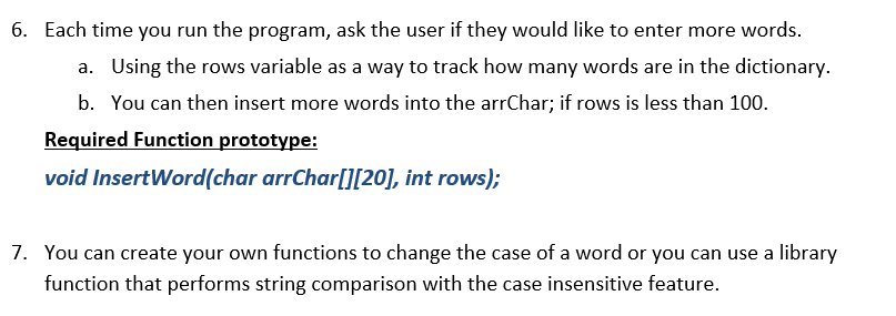 Solved Write a program that mimics features of a dictionary. | Chegg.com