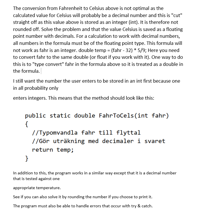 Solved NOTE : CODE MUST BE WRITTEN IN C# LANGUAGE WITHOUT | Chegg.com