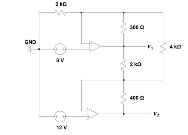 Solved Find V1,V2. | Chegg.com