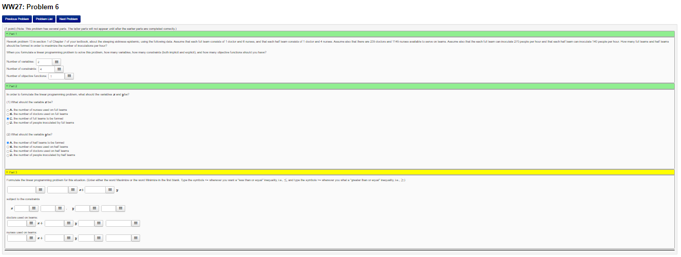 WW27: Problem 6 Produse Pablon Problemet Pablo This | Chegg.com