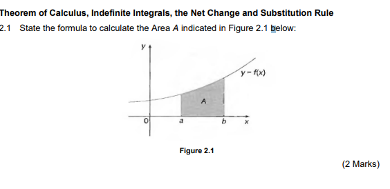 Solved Theorem of Calculus, Indefinite Integrals, the Net | Chegg.com