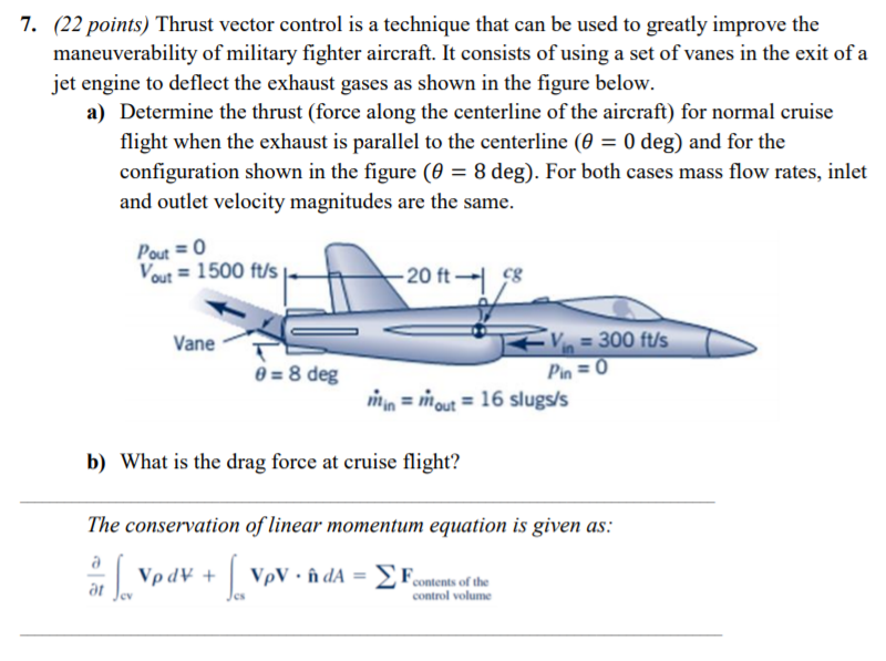 Solved Thrust vector control is a technique that can be used | Chegg.com