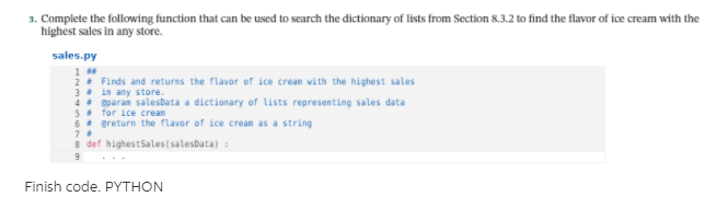 Solved 3. Complete the following function that can be used | Chegg.com