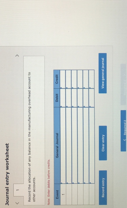 Solved Exercise 3.8 Applying Overhead, Journal Entries; | Chegg.com