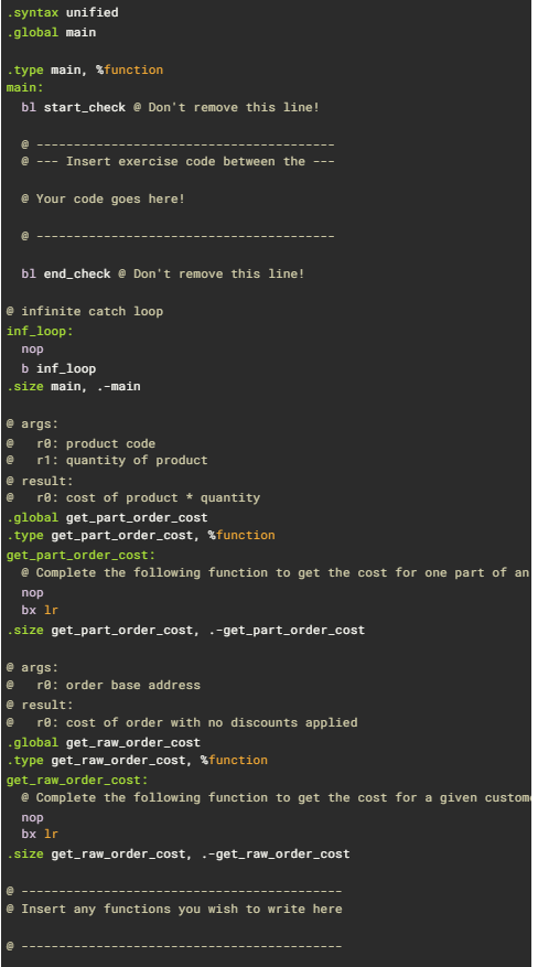 Based on this skeleton code, complete a customer | Chegg.com