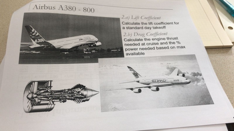 Solved Aibus A380-800; Problem 2 The Airbus A380 is the | Chegg.com