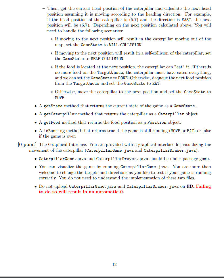 Solved Java coding due soon You are NOT allowed to import | Chegg.com