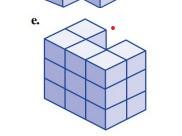 Solved Each cube has a volume of 1cm3. find the area of | Chegg.com