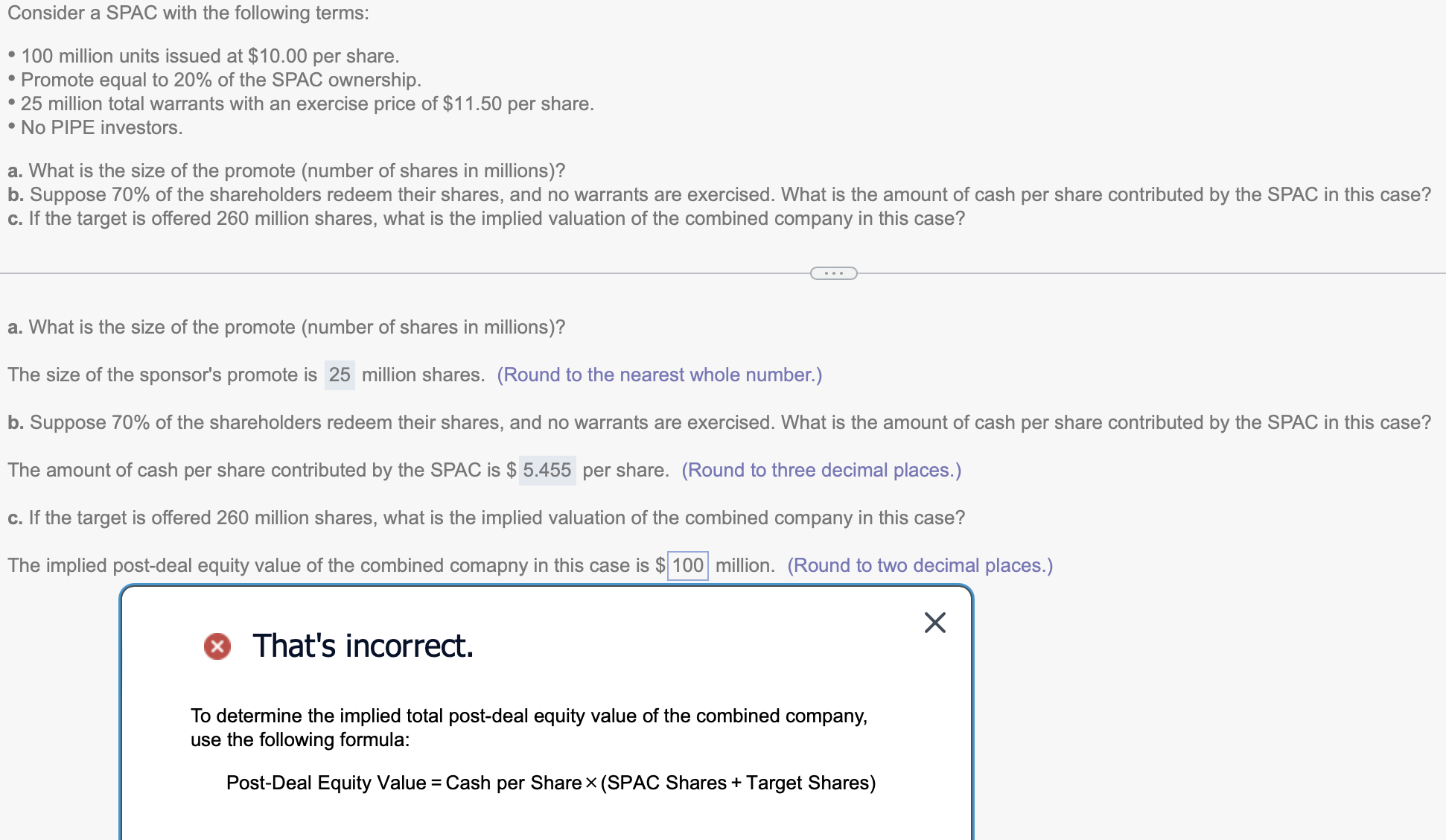 Solved Please Complete letter C.) utilizing letters A.) and | Chegg.com