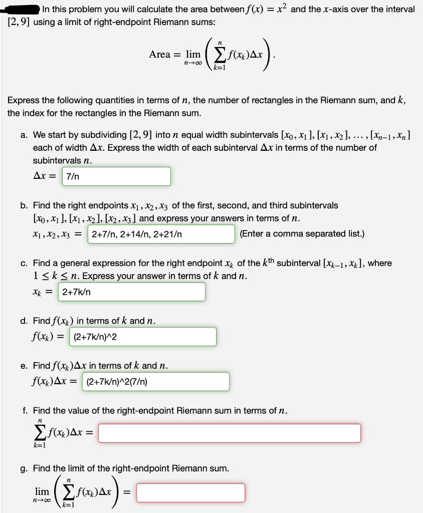 Solved In this problem you will calculate the area between | Chegg.com