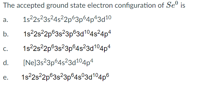 Solved An electron is in a 4s orbital. An electron is in a | Chegg.com