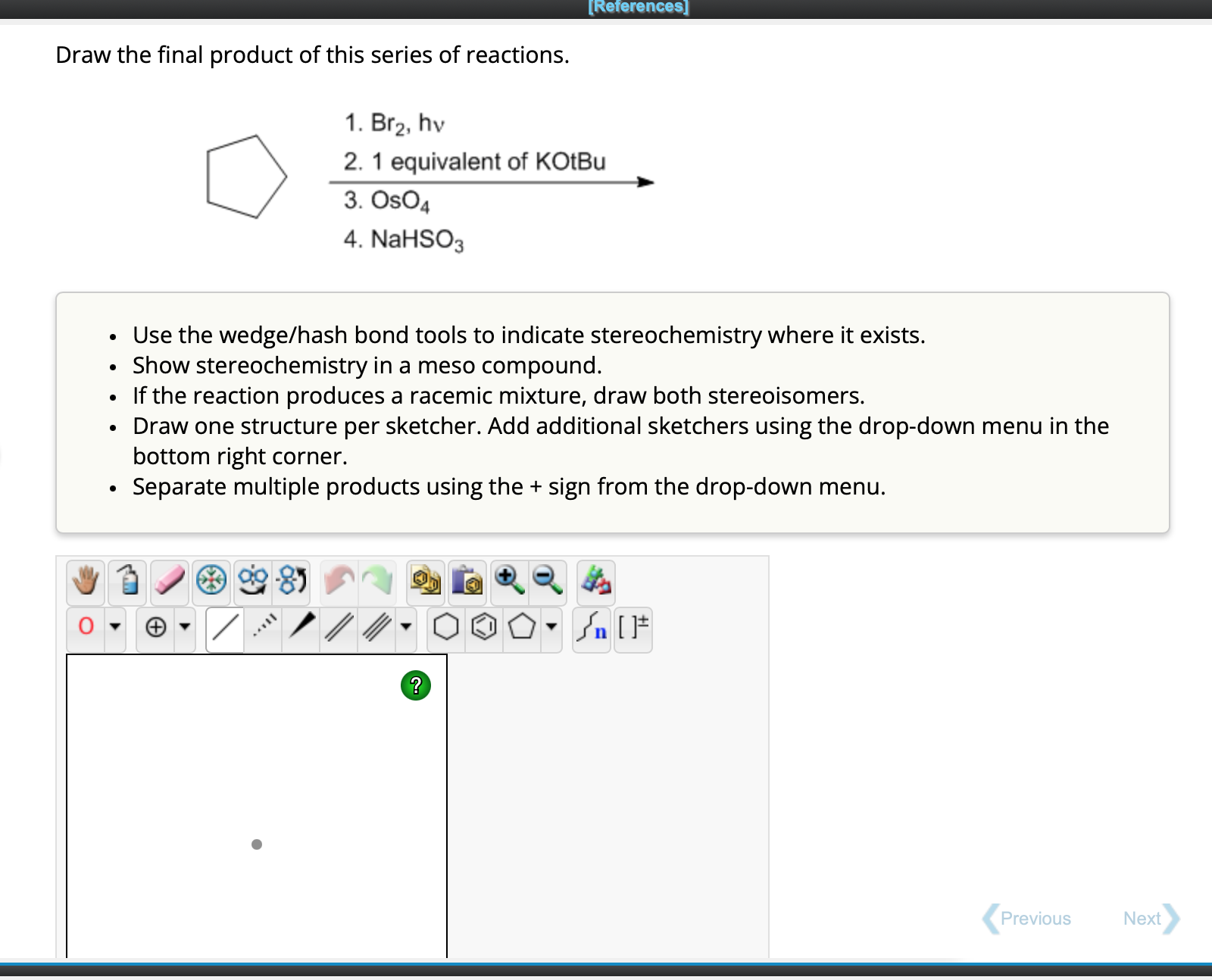Solved Suggest reagents and experimental conditions for each | Chegg.com