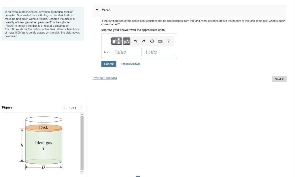 Solved In an evacuated enclosure, a vertical cylindrical | Chegg.com