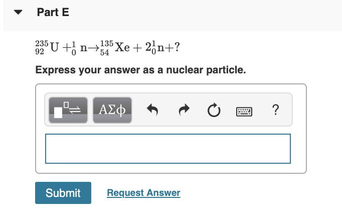 Solved Part A 24N+ HeH+? Express your answer as a nuclear | Chegg.com