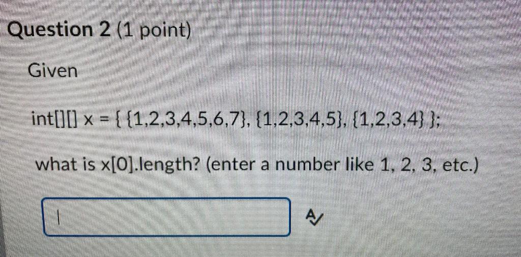 Solved Which of the following are correct in Java? int[] a; | Chegg.com