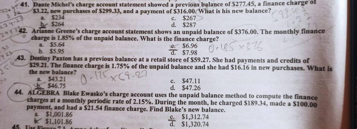 Solved Kindly show all the steps involved in solving the | Chegg.com