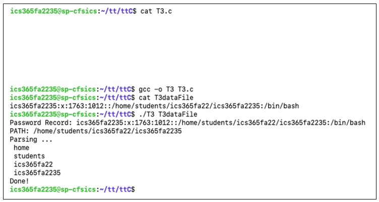 Solved Please create a data file, T3dataFile, on Linux | Chegg.com