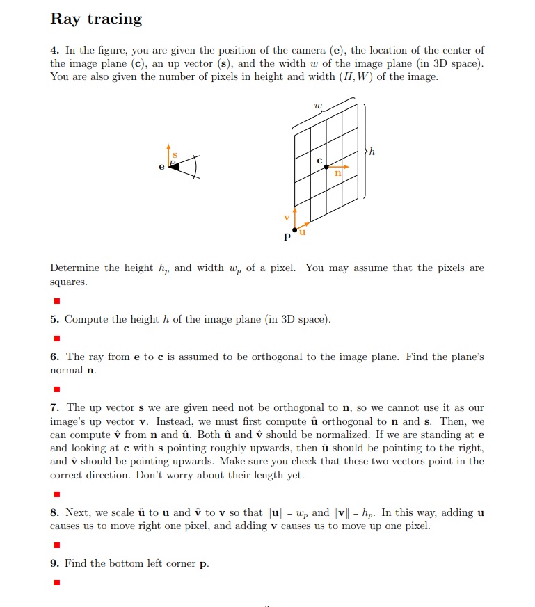 4. In the figure, you are given the position of the | Chegg.com