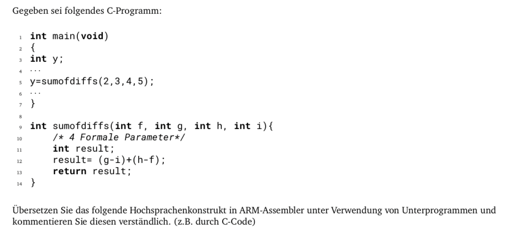 Solved Translate the following high-level language construct | Chegg.com