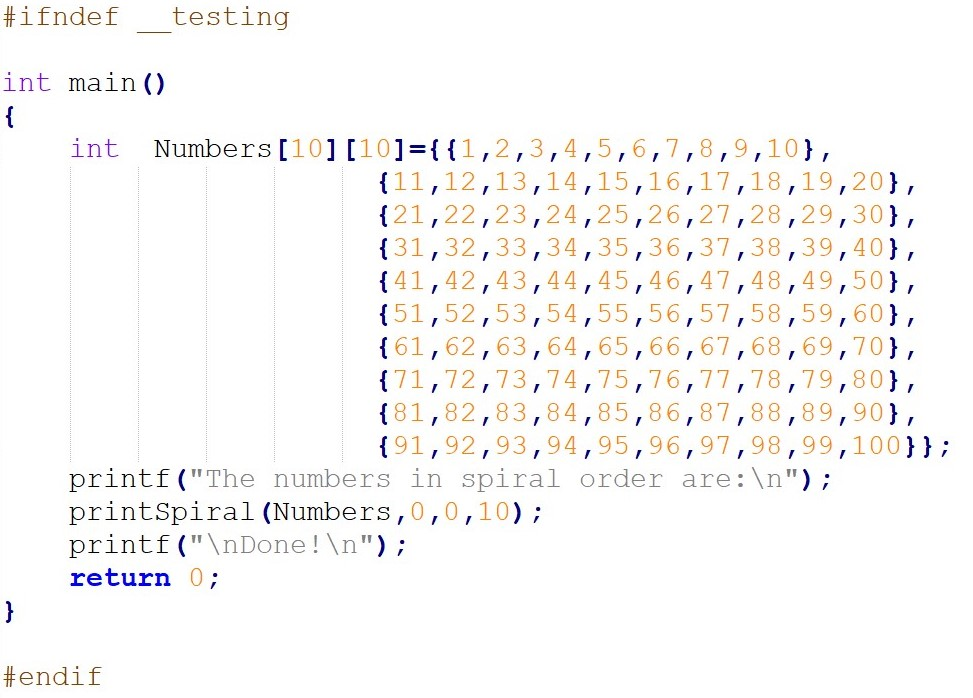 Solved Your task is to write a function that prints the | Chegg.com