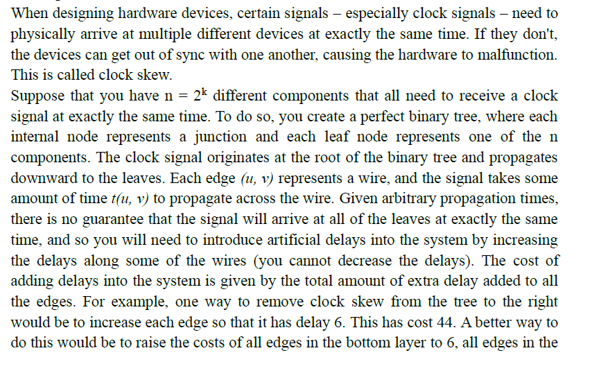When designing hardware devices, certain signals – | Chegg.com