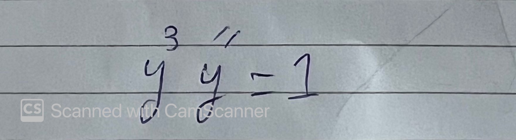 Solved y3y′′=1Cy2−(Cx+B)2=1 | Chegg.com