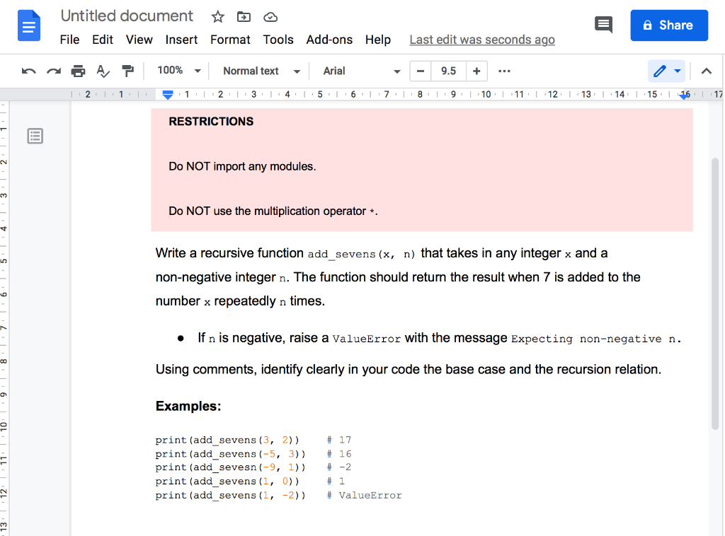 Solved Python Programming Question Please Follow The 0061