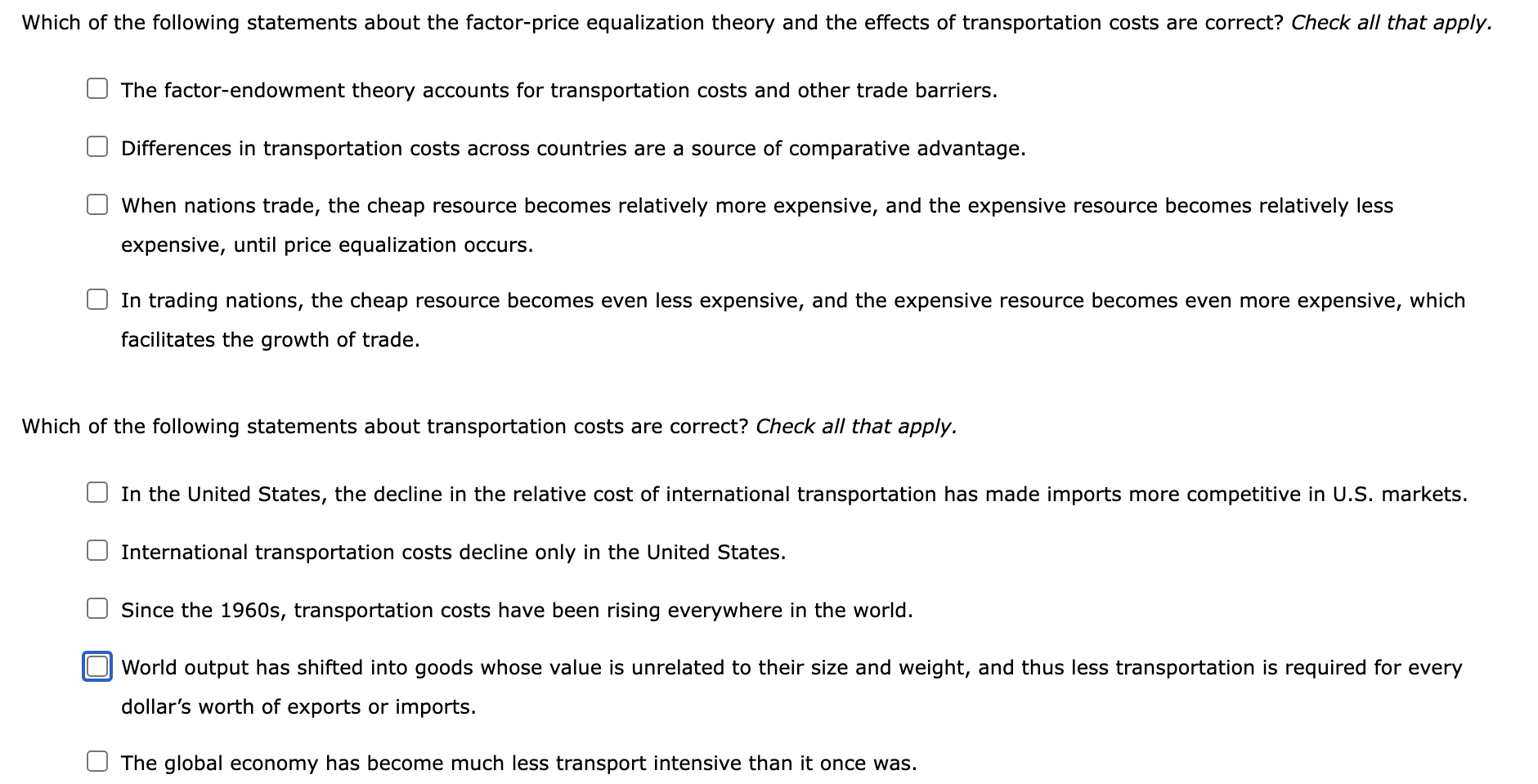 Solved Which of the following statements about the | Chegg.com