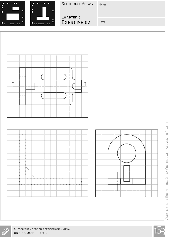 Solved SECTIONAL VIEWS NAME CHAPTER 04 EXERCISE 02 DATE: | Chegg.com
