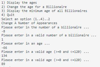 Solved I need my code to have the "menu" of options like the | Chegg.com