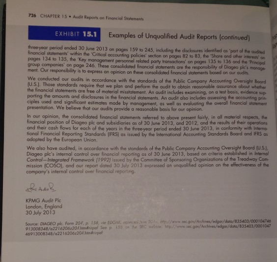 Solved 15-36 LO 2 What conditions must be present for an | Chegg.com