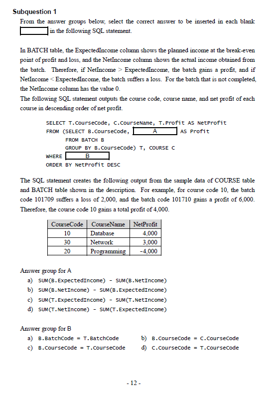 Solved Q3. Read the following description of a relational | Chegg.com