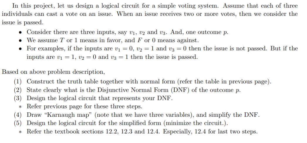 Solved 1. Logical Circuits NOTE. Let us consider a simple | Chegg.com