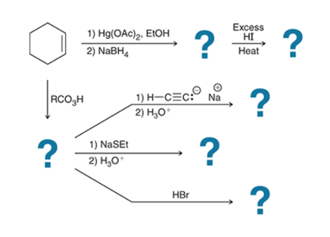 Solved 2) NaBH4 2 Heat Excess | Chegg.com