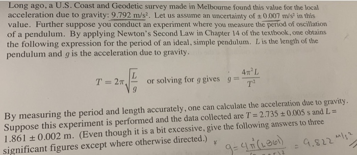 Solved 5) Calculate the experimental value for gto four | Chegg.com