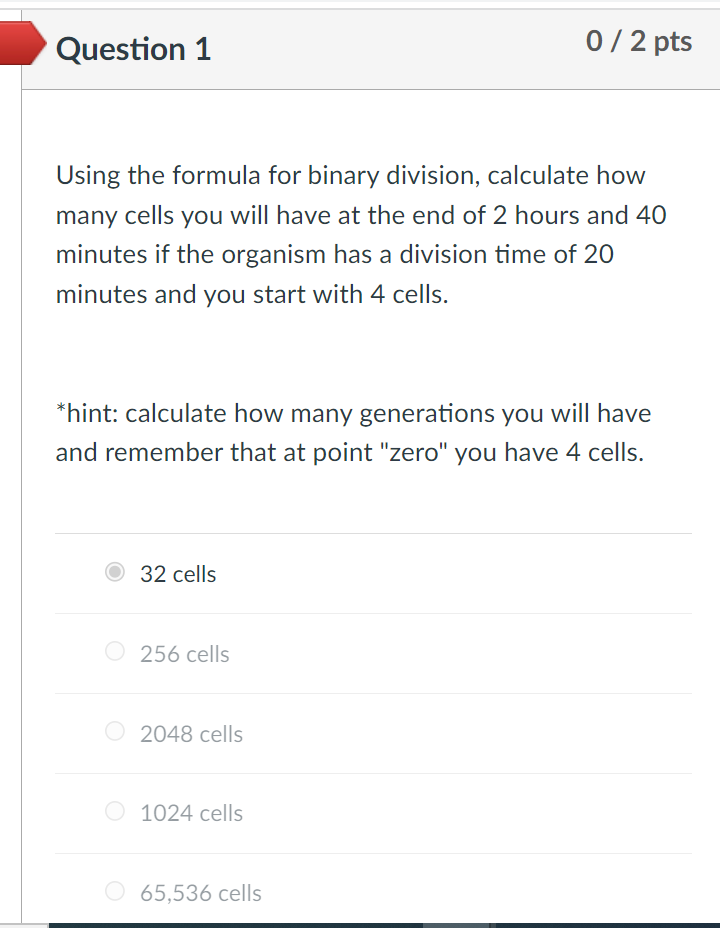 Using the formula for binary division, calculate how | Chegg.com
